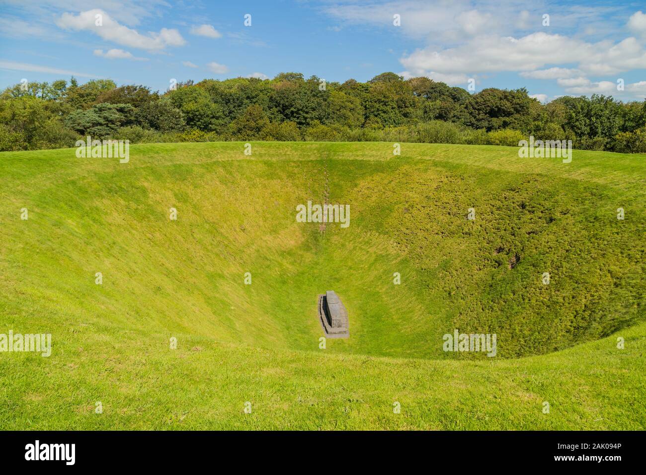 The Irish Sky Garden Crater, Skibbereen, West Cork. Ireland Stock Photo ...