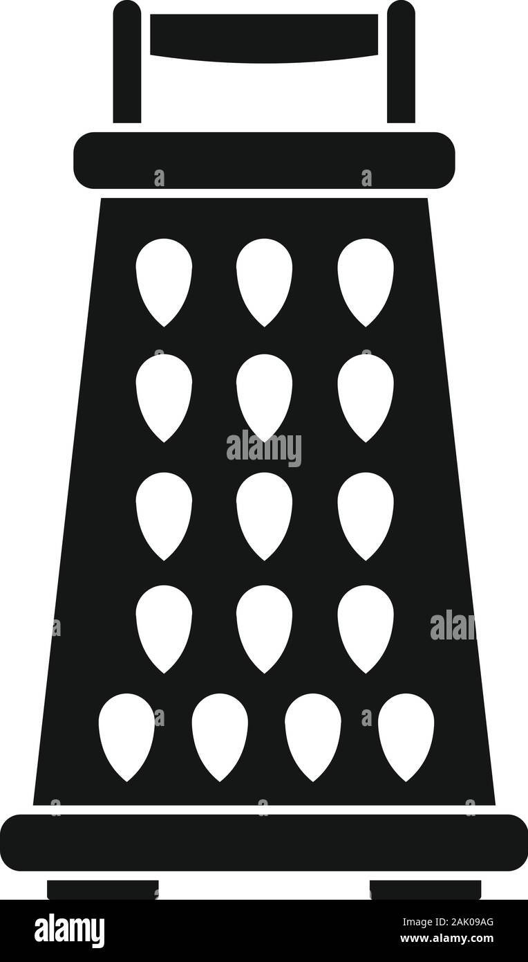 Grater icon. Simple illustration of grater vector icon for web design ...