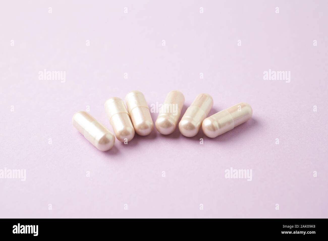 Carnitine capsules. Concept for a healthy dietary supplementation ...