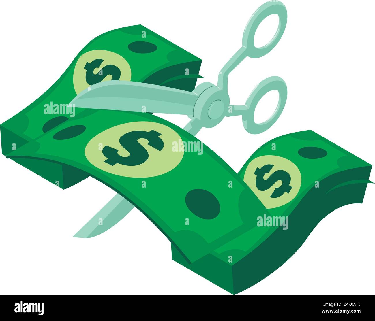 Cost reduction icon, isometric style Stock Vector Image & Art - Alamy