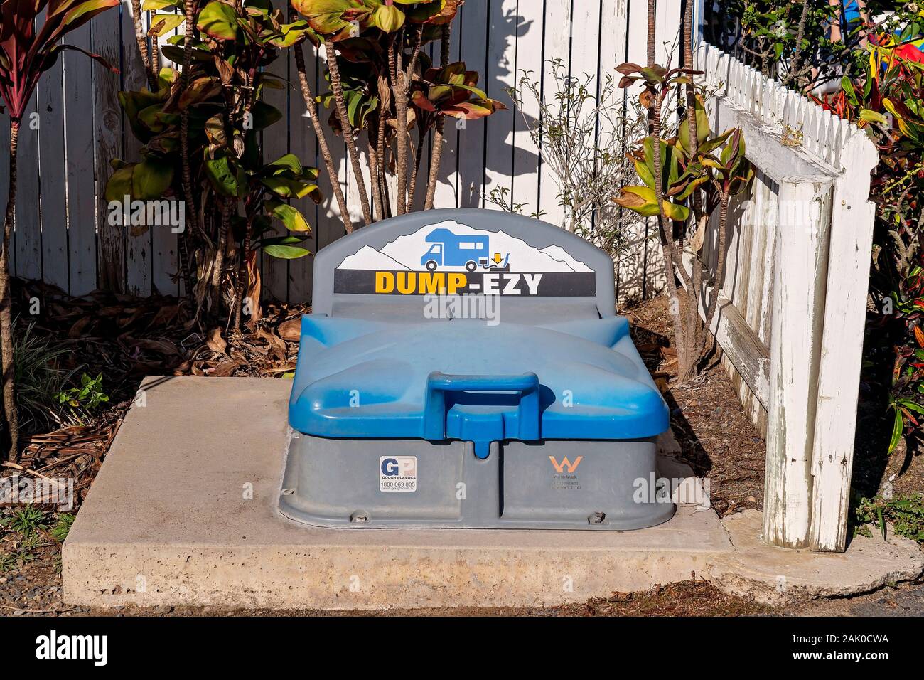 Mackay, Queensland, Australia - December 2019: Toilet dump point at ...