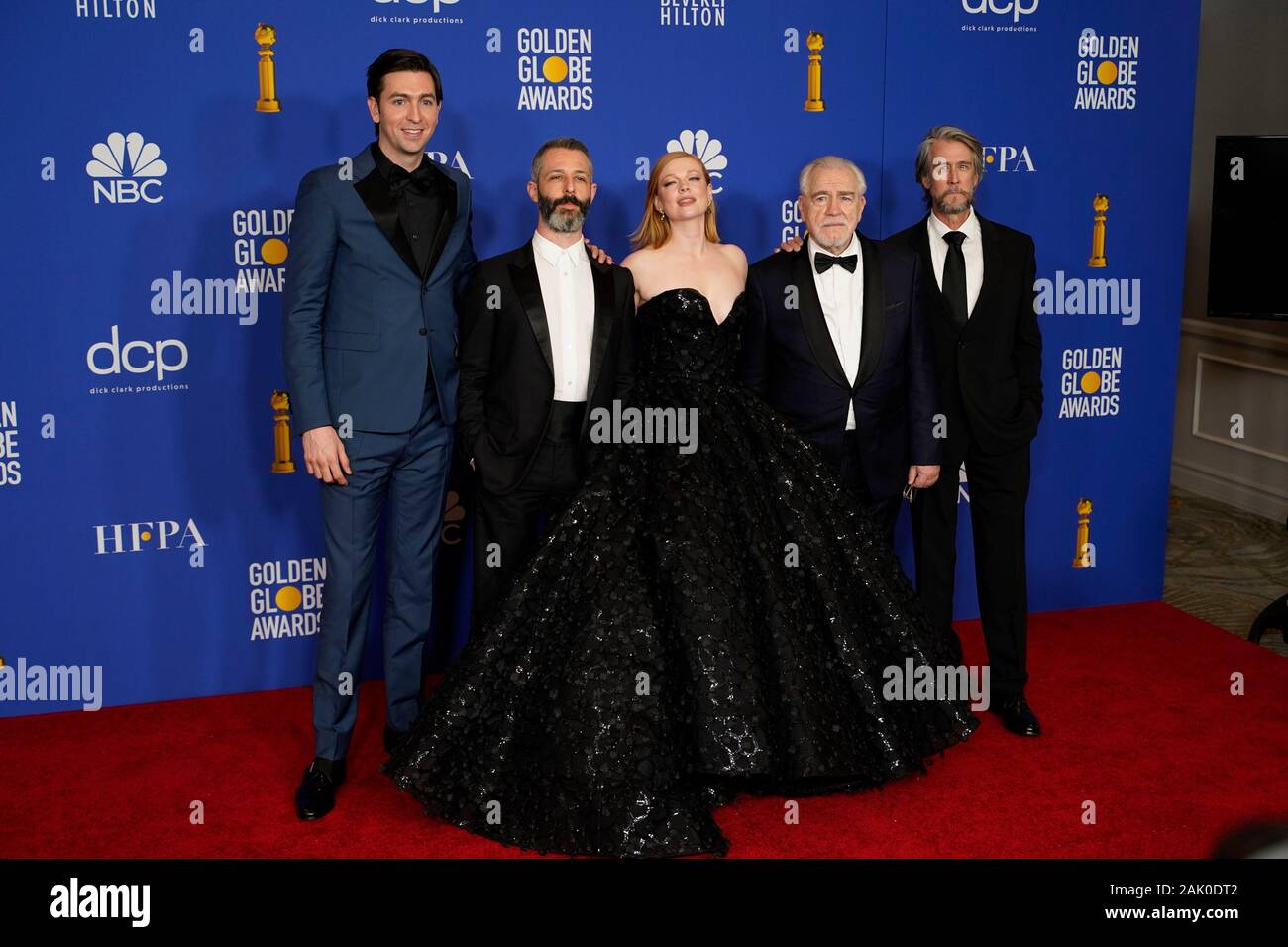 Succession jeremy strong brian cox hi-res stock photography and images ...