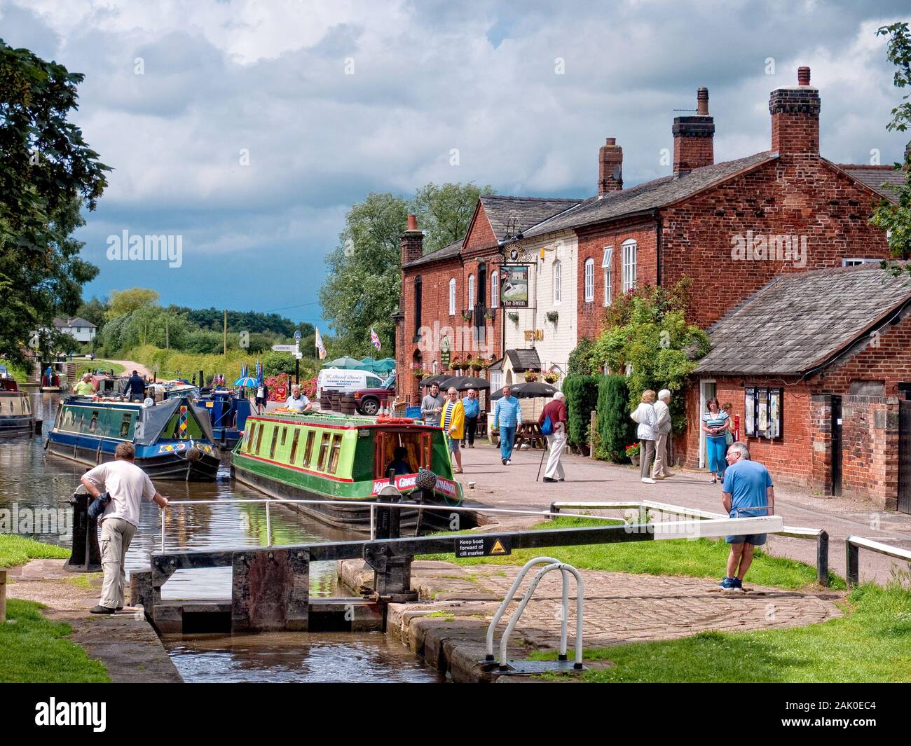 Fradley canal junction hi-res stock photography and images - Alamy