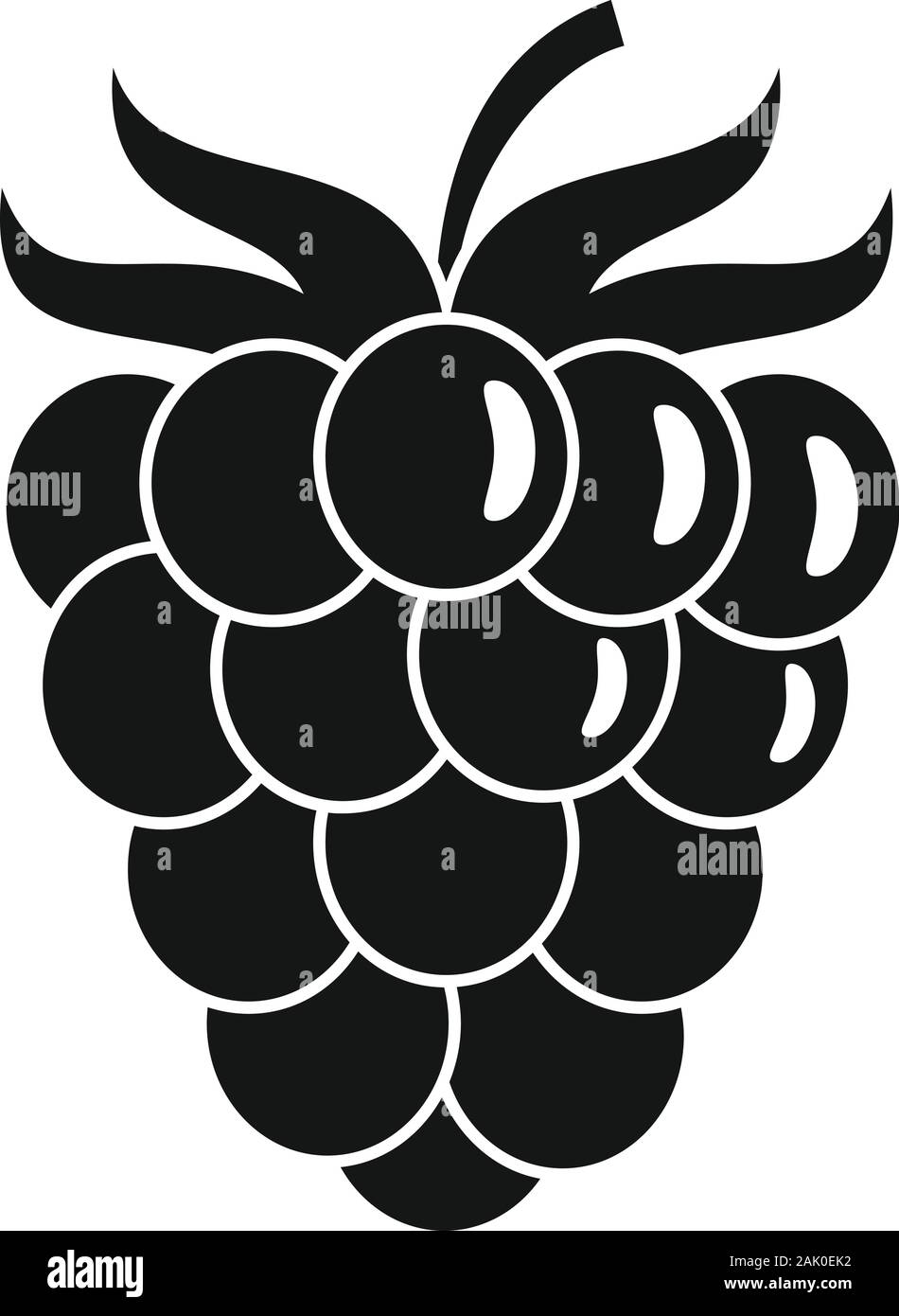 Raspberry icon. Simple illustration of raspberry vector icon for web ...