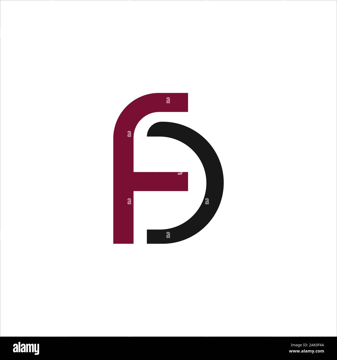 initial letter fc or cf logo vector design Stock Vector Image & Art - Alamy