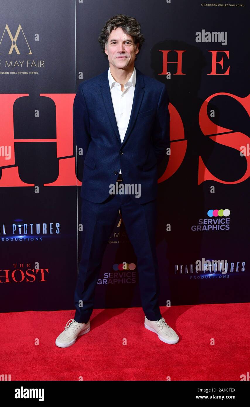 Daniel Boissevain attending the UK premiere of The Host at the May Fair ...