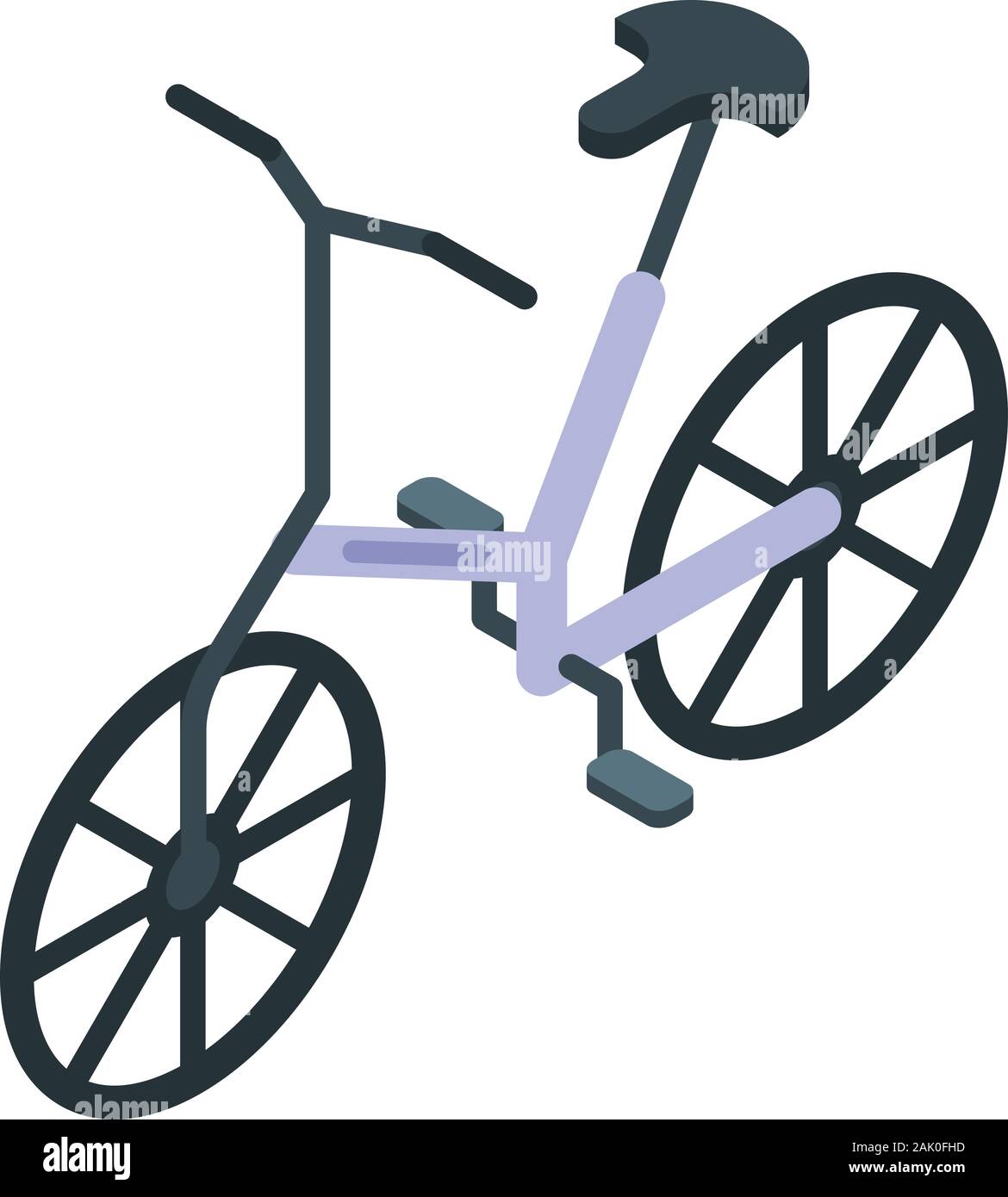 Electric bicycle icon, isometric style Stock Vector Image & Art - Alamy