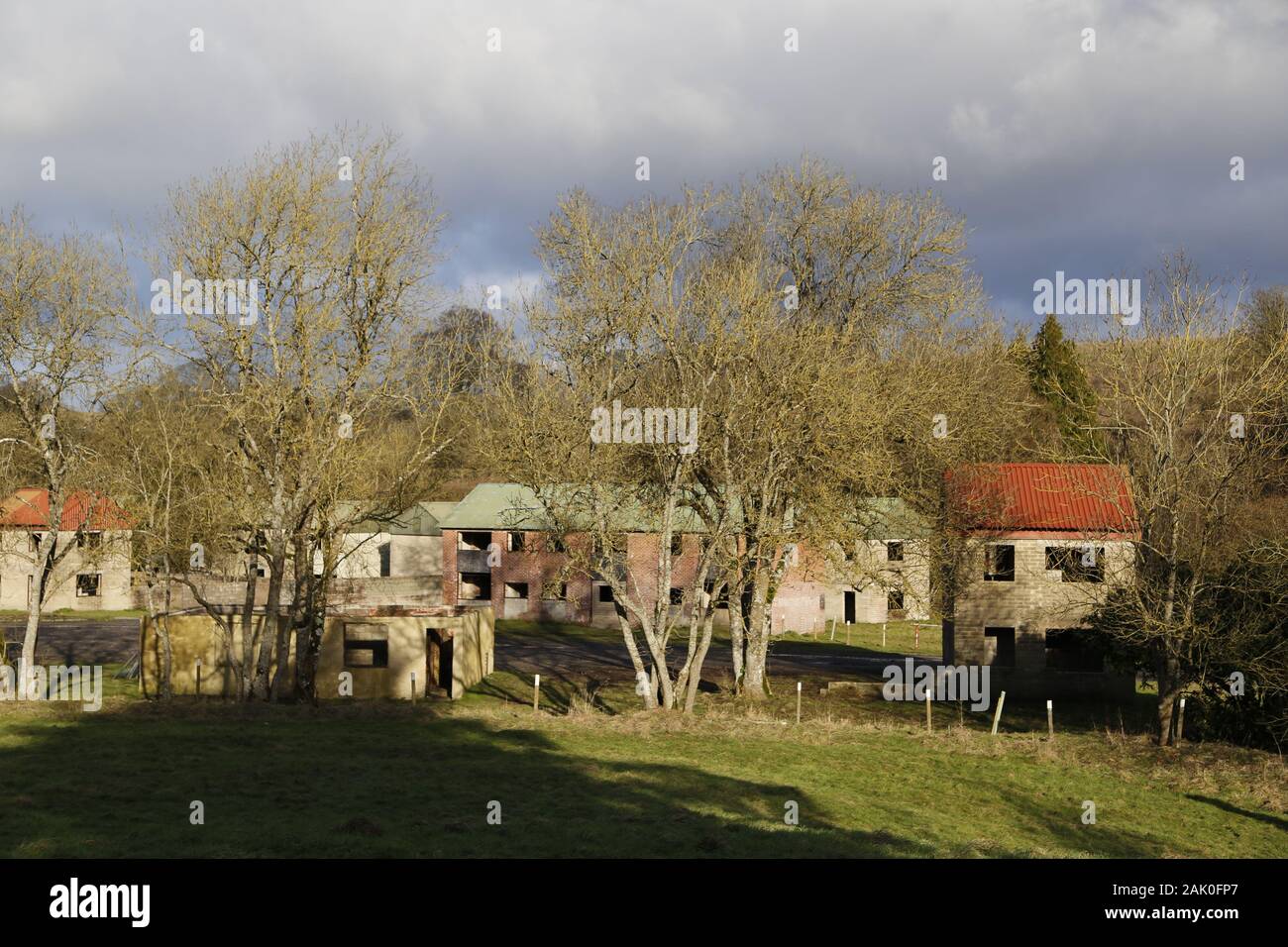 Imber Village - Abandoned Salisbury Plain Stock Photo - Alamy