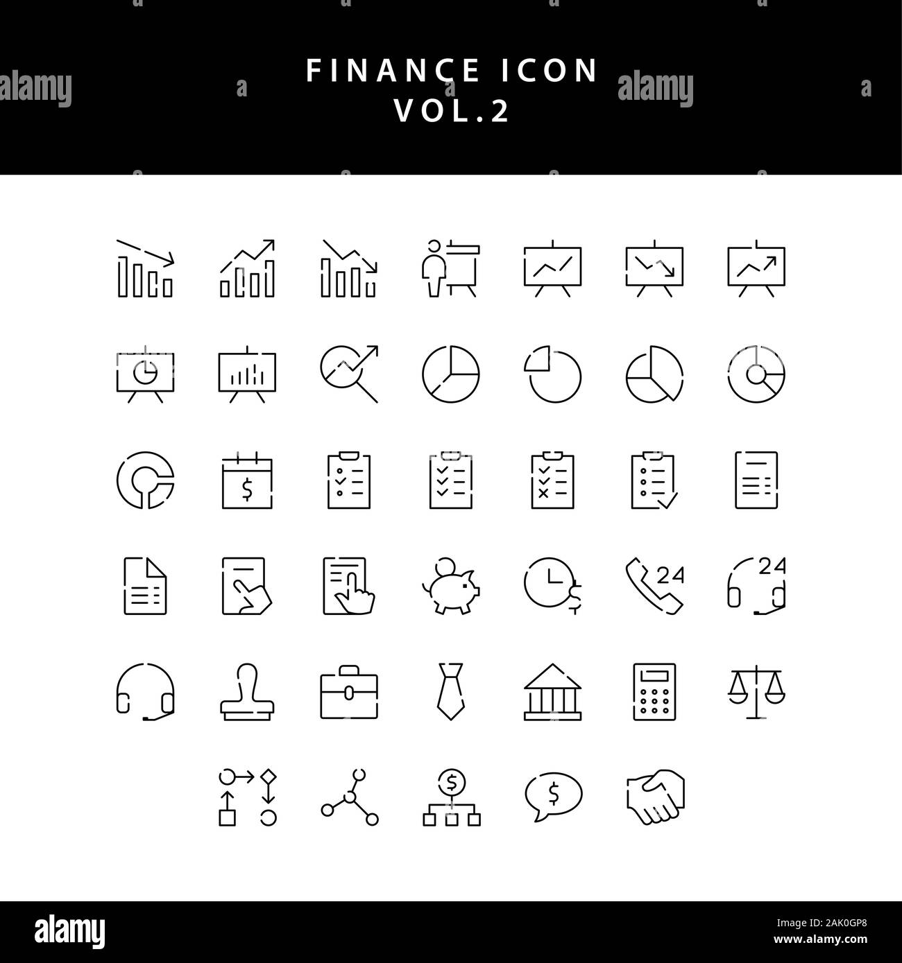 Bank financial strategy outline Black and White Stock Photos & Images ...