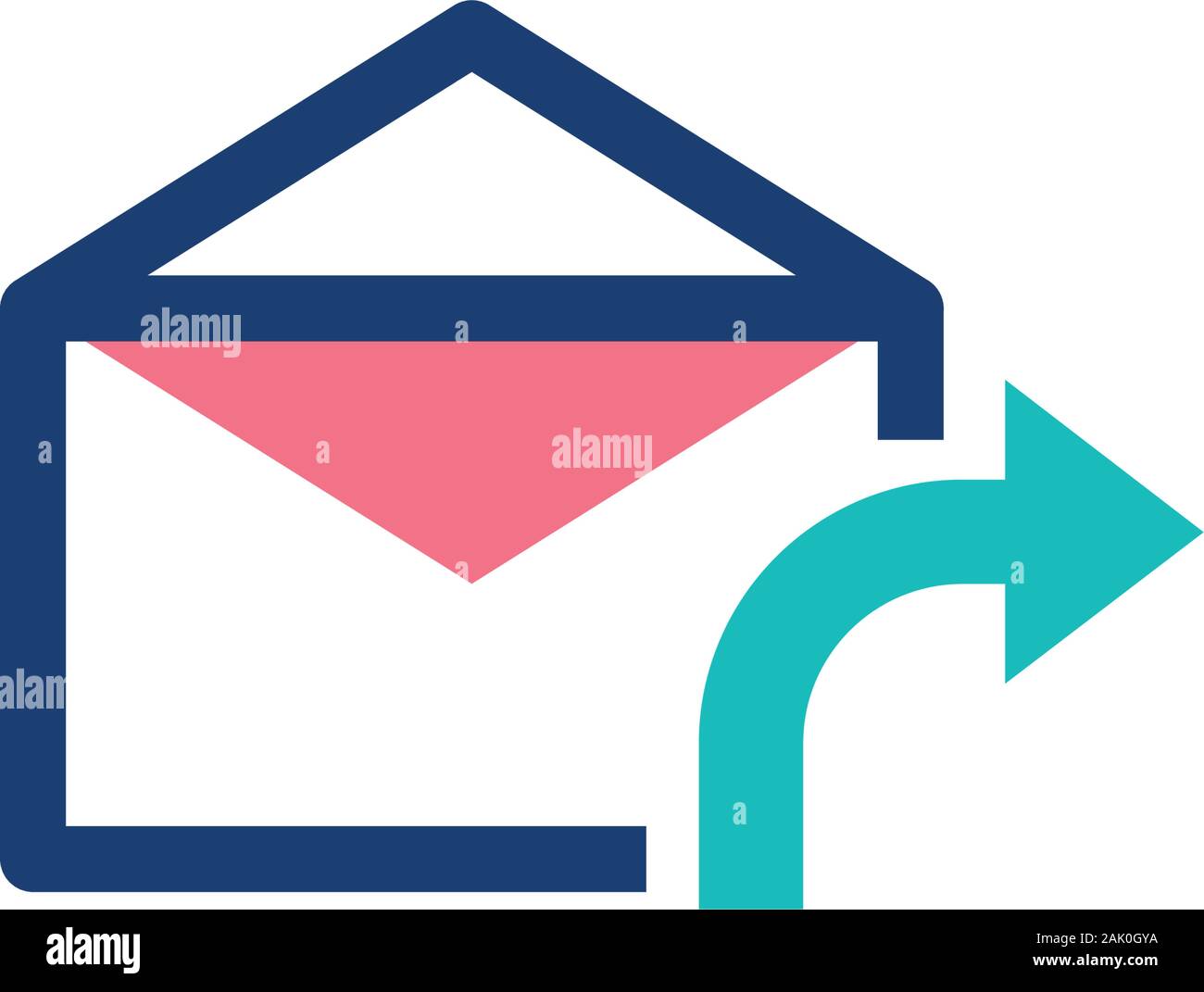 Envelope and arrow design, Message email mail letter marketing ...