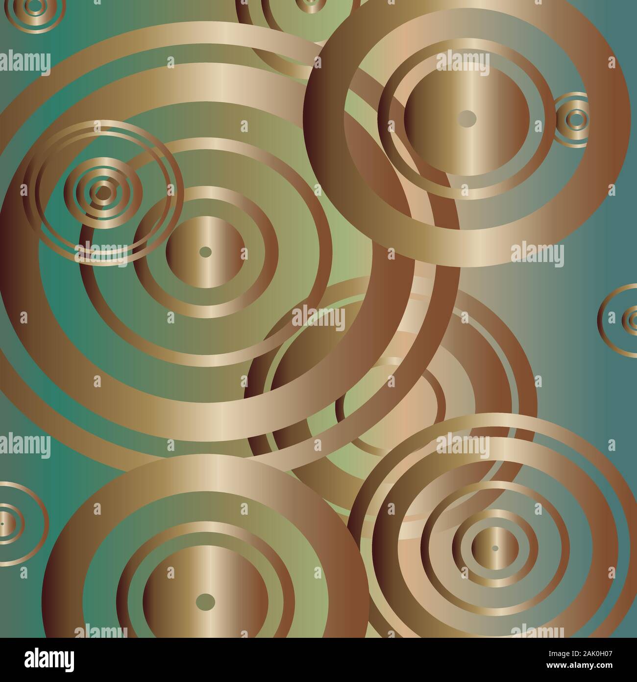 Bronze disc Stock Vector Images - Alamy