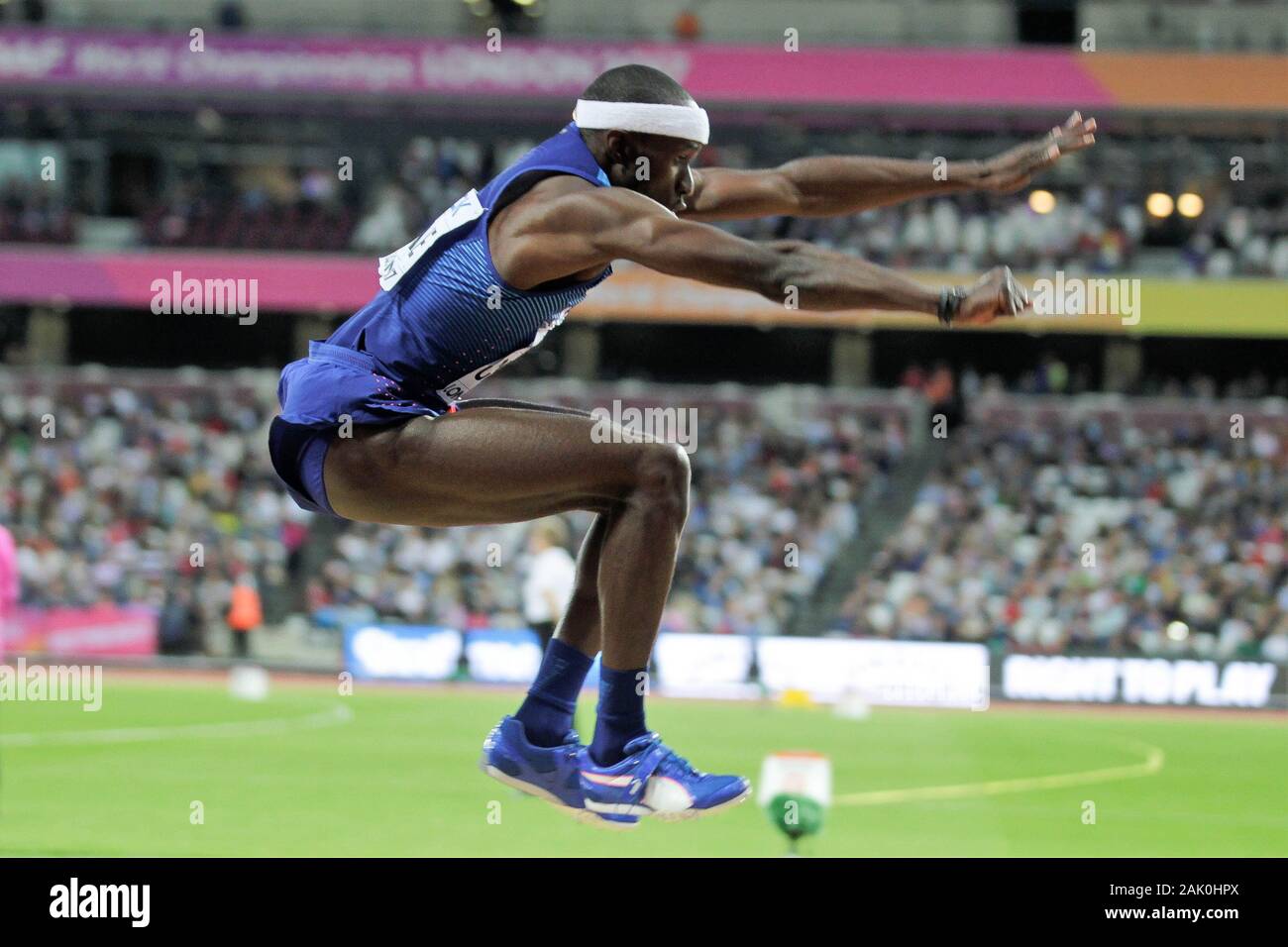 Will Claye (USA) at the Final Triple Jump Men of the IAAF World ...