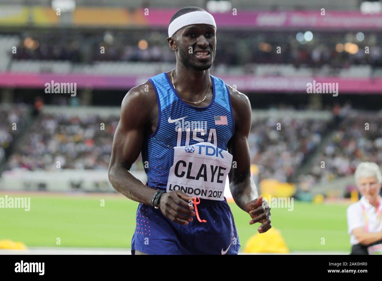 Will claye triple jump hi-res stock photography and images - Alamy