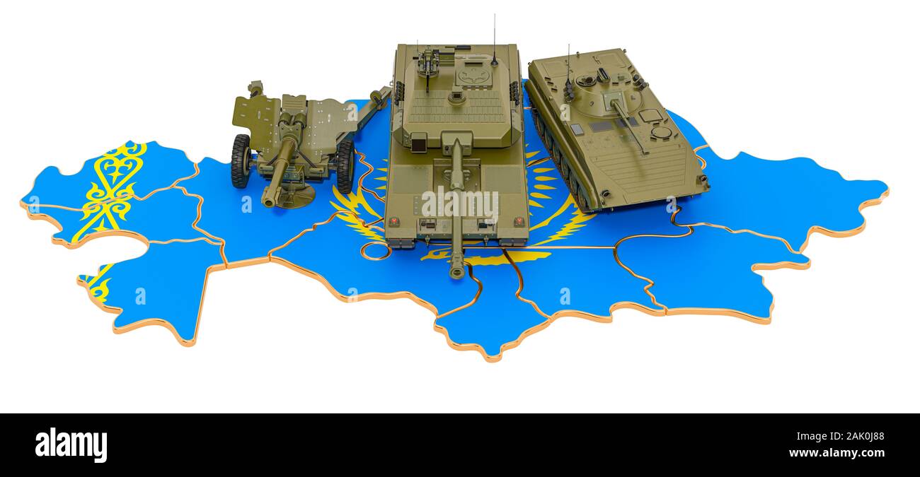 Map kazakhstan on 3d Cut Out Stock Images & Pictures - Alamy