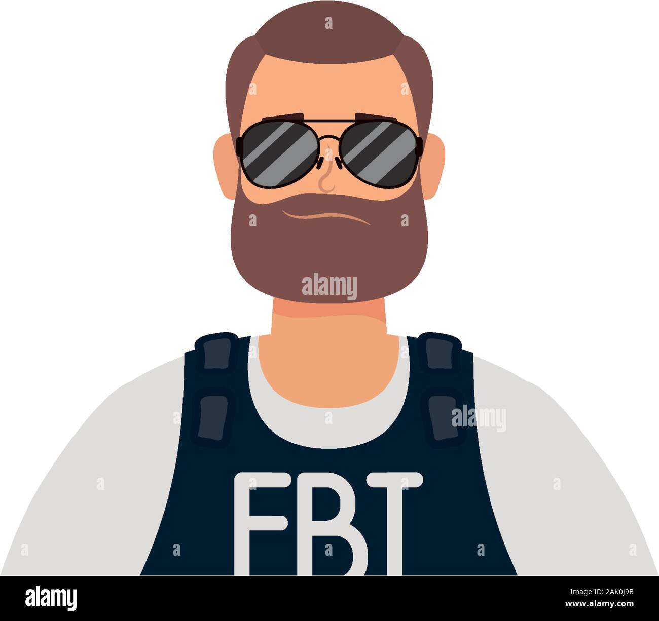 Fbi agent jacket hi-res stock photography and images - Alamy