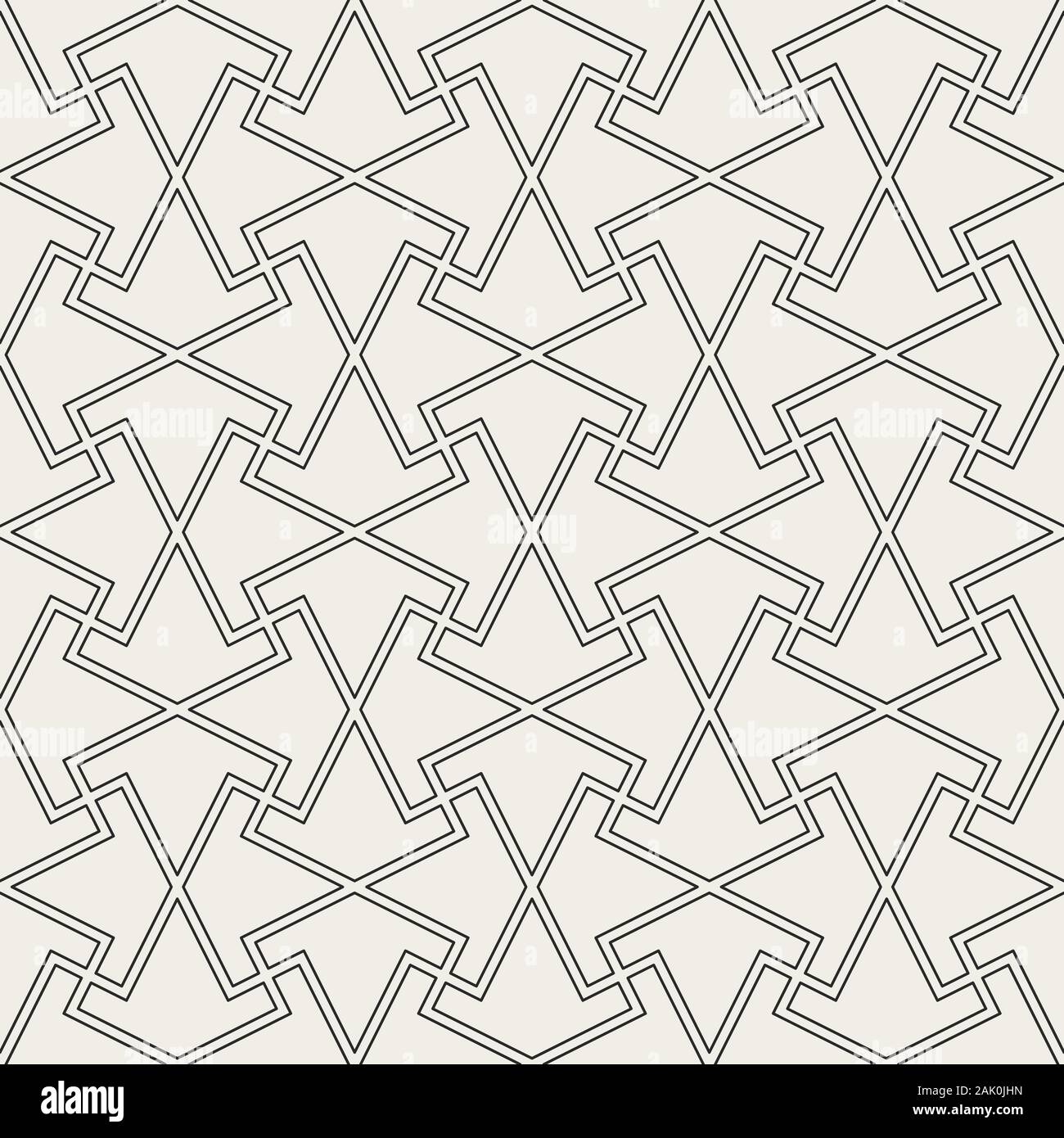 Traditional oriental geometrical seamless pattern. Decorative ...