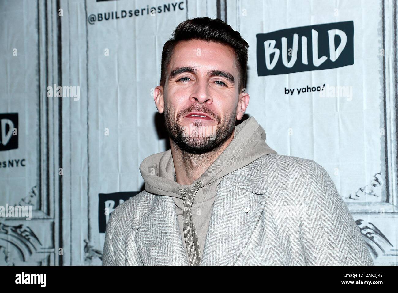 New York, NY, USA. 6 January, 2020. Josh Segarra visits the BUILD ...
