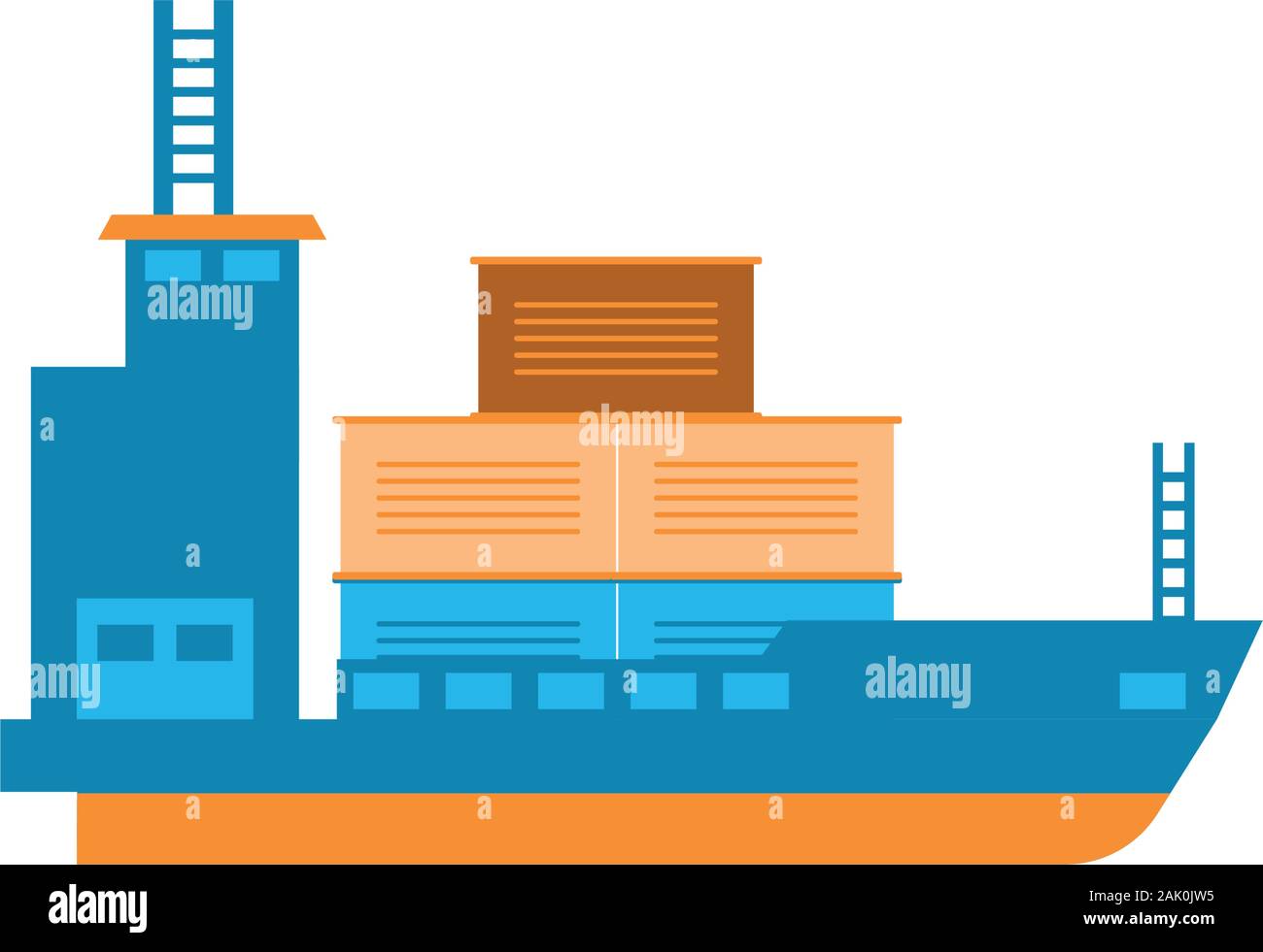 Ship design, Delivery logistics transportation shipping service ...