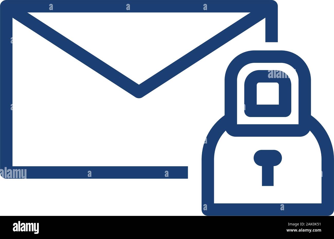 Envelope and padlock design, Message email mail letter marketing ...