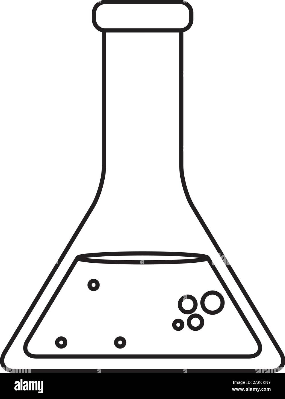 Blue test tube Black and White Stock Photos & Images - Alamy