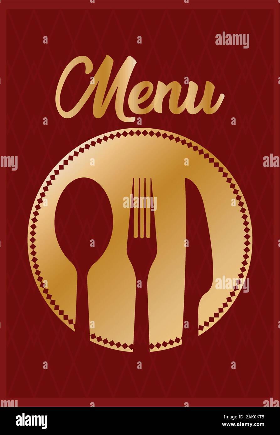 Restaurant menu illustration Stock Vector Image & Art - Alamy