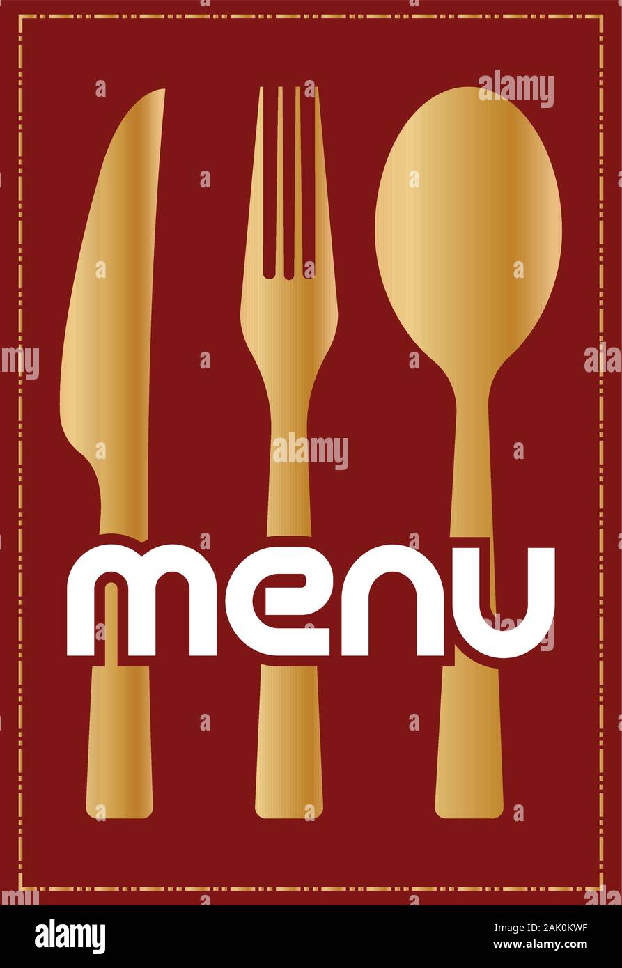 Restaurant menu illustration Stock Vector Image & Art - Alamy