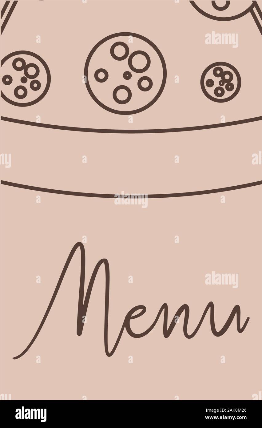 Restaurant menu illustration Stock Vector Image & Art - Alamy