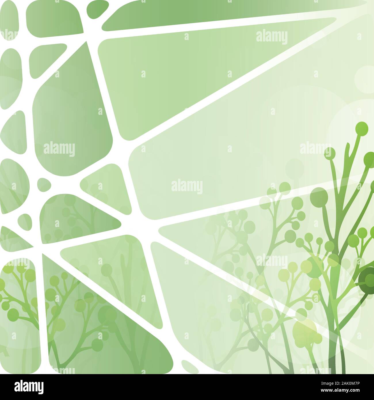 Green Abstract Background Design Template in Editable Vector Format ...
