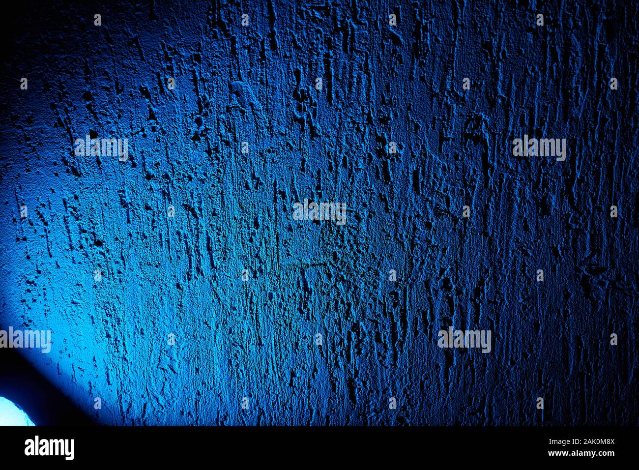 Blue lantern light on a structural background Stock Photo - Alamy