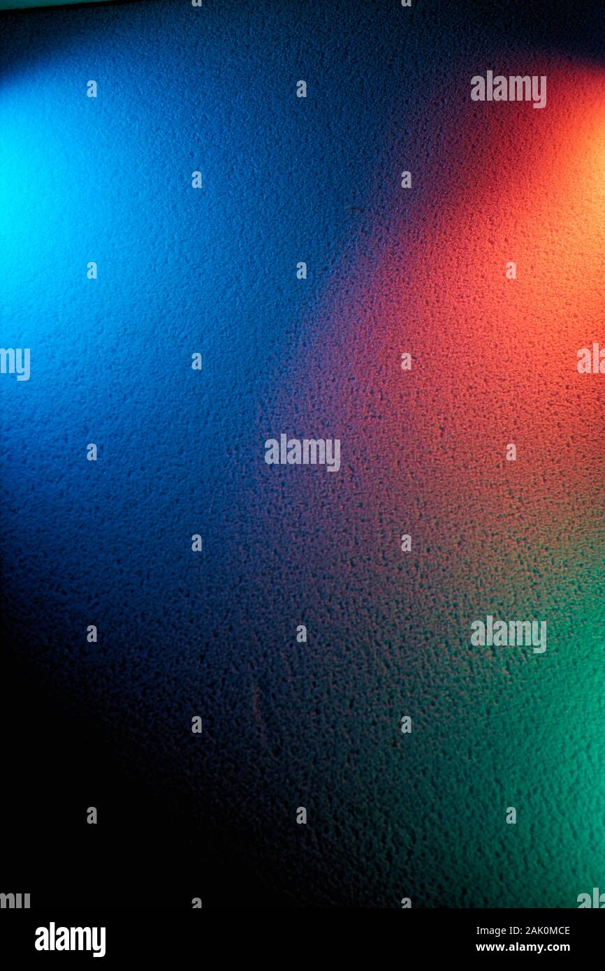 Gradient combination of three colors of red blue and turquoise Stock ...