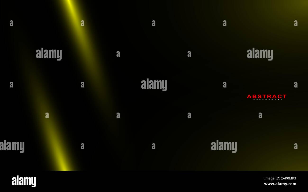 abstract vector black geometric background. Neon geometric shapes and ...