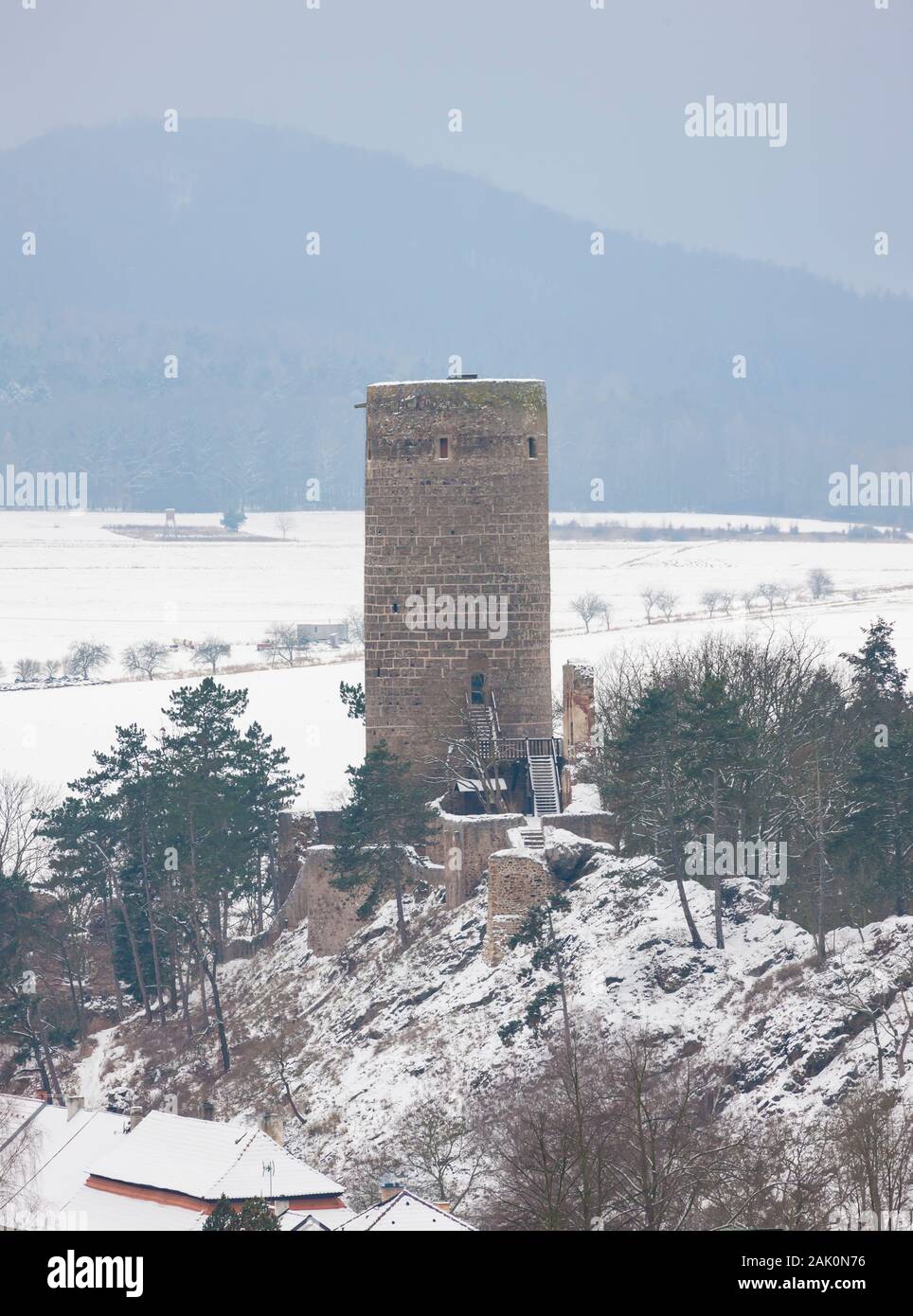 Zebrak near Tocnik in Czech Republic Stock Photo - Alamy