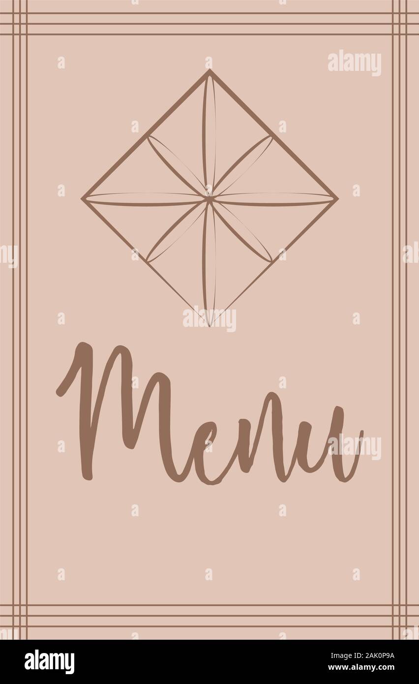 Restaurant menu illustration Stock Vector Image & Art - Alamy