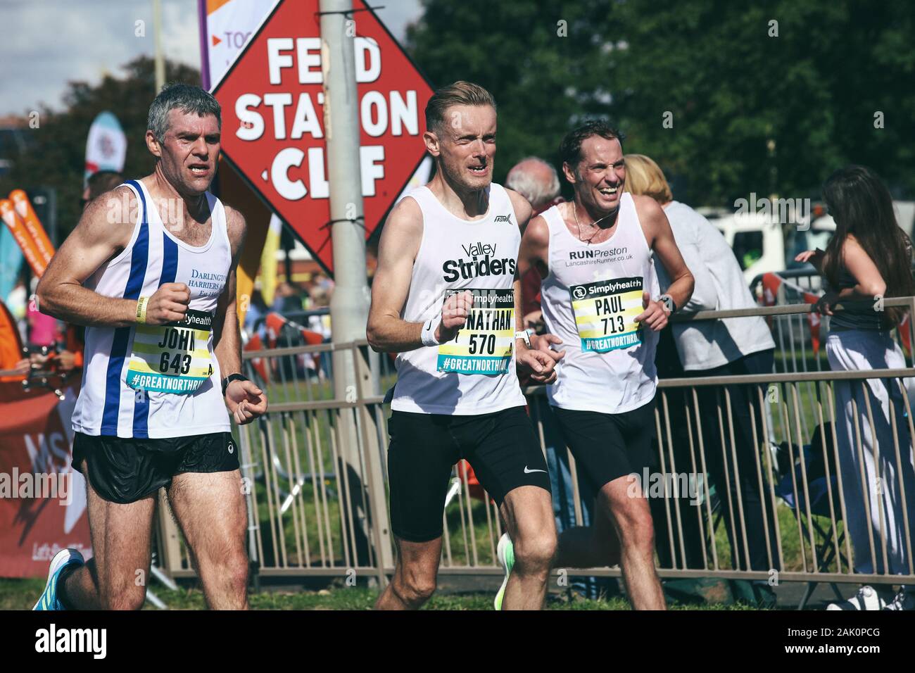 Great North Run 2019 event photography competitors Stock Photo - Alamy