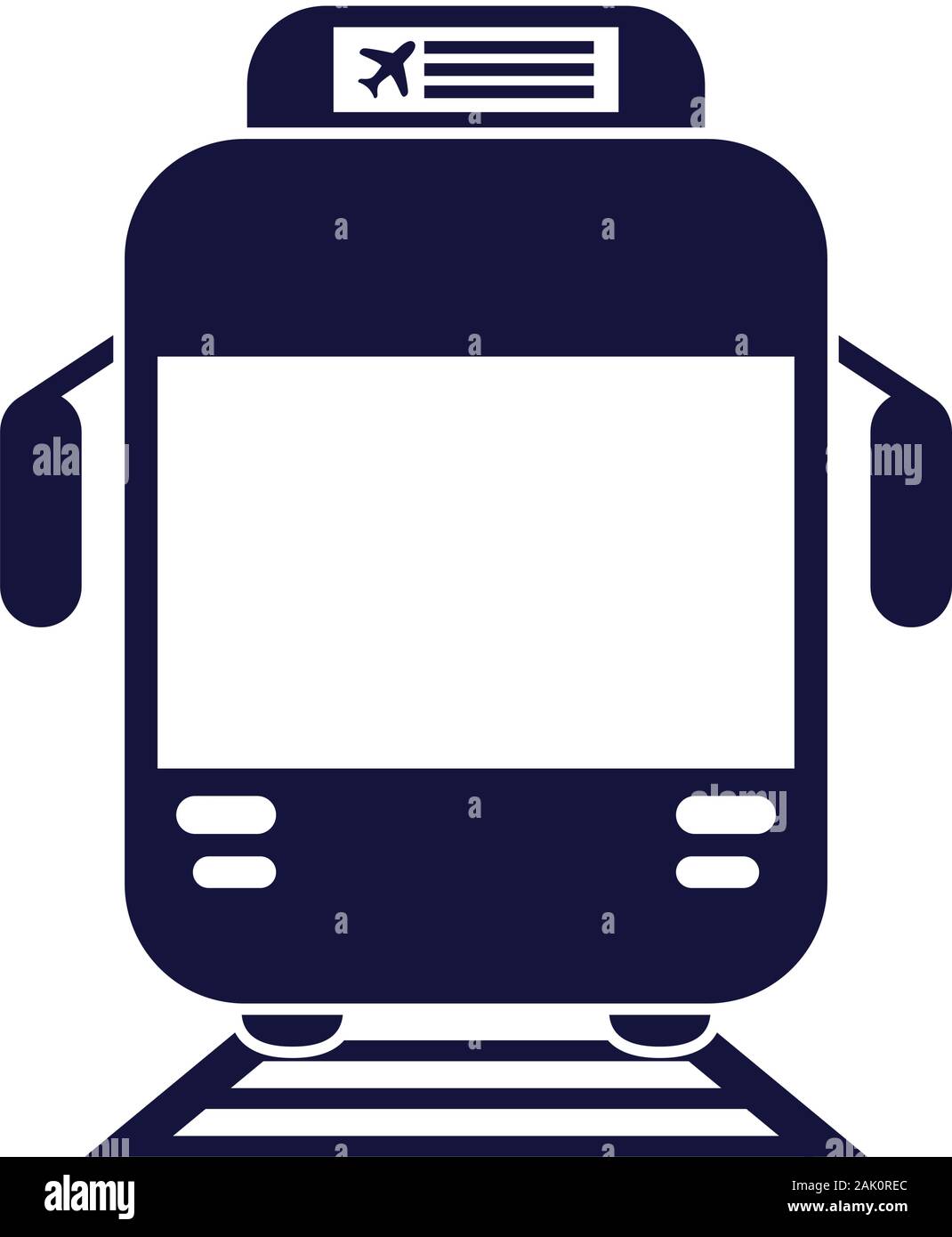 Old electrical locomotive Stock Vector Images - Alamy