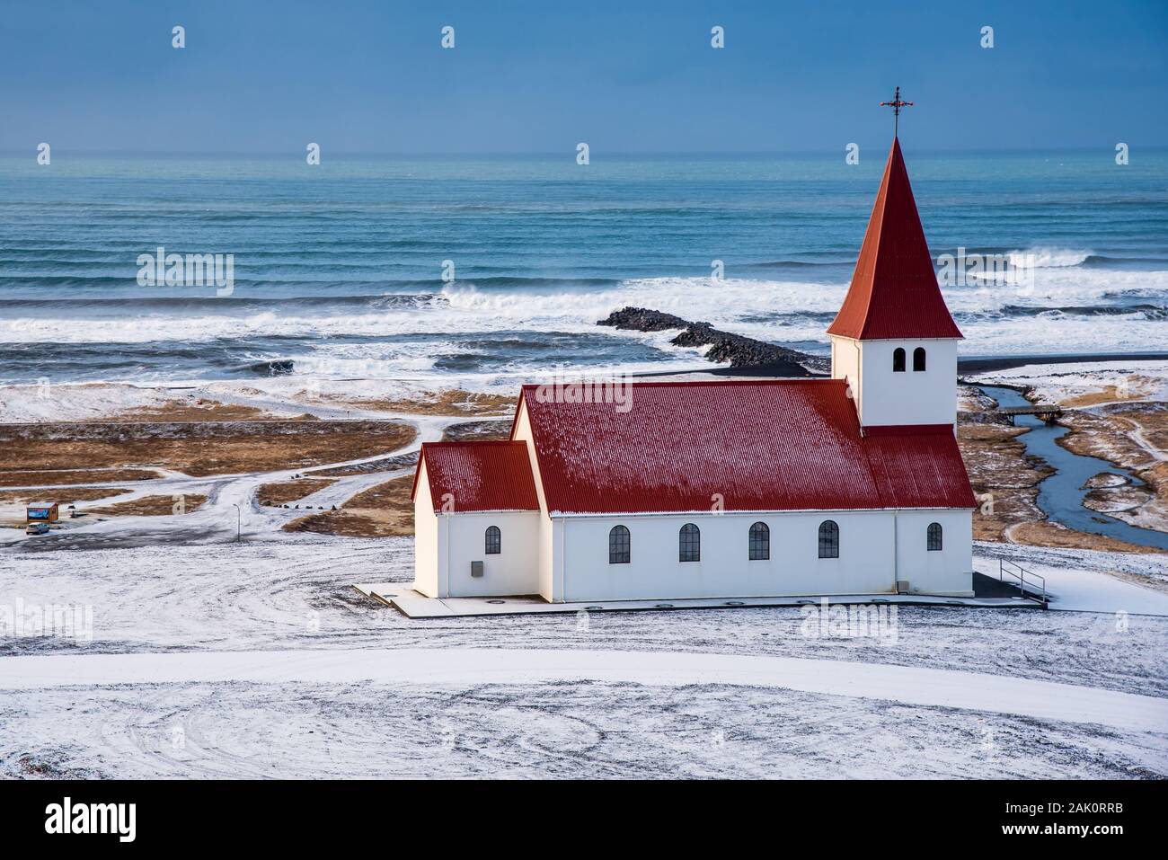 Vik chapel hi-res stock photography and images - Alamy