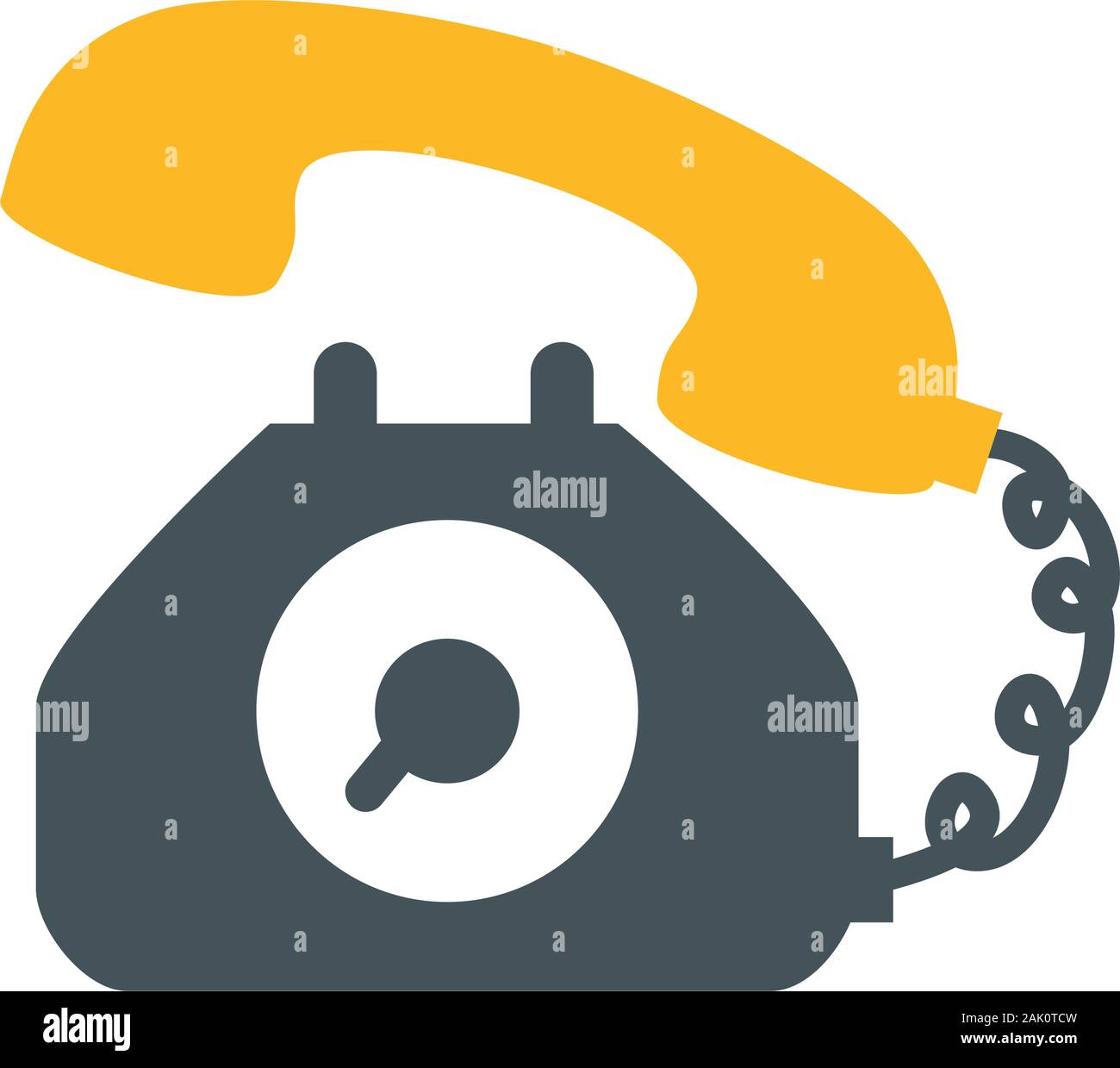 Traditional telephone Stock Vector Images - Alamy