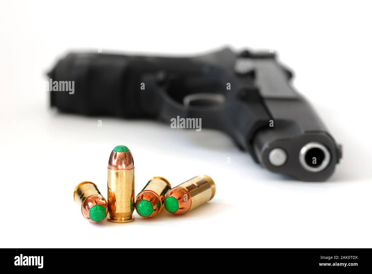 Bullets and gun for self defense or the military Second 2nd Amendment ...