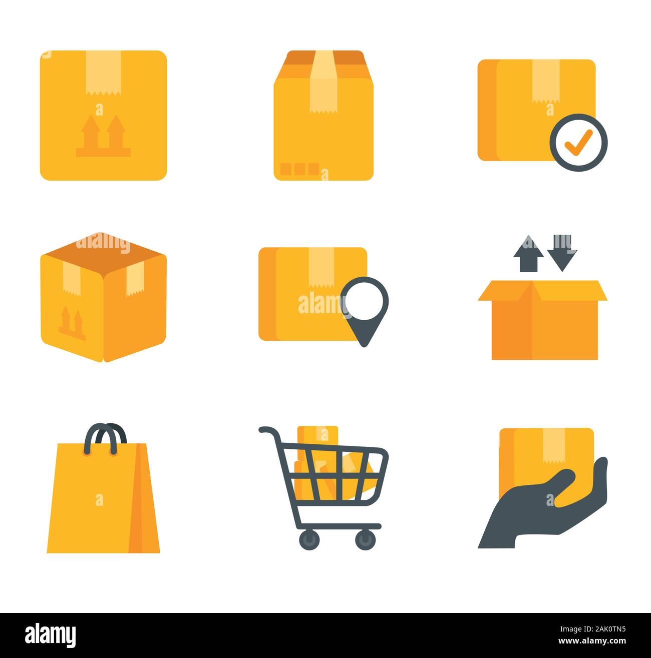 Cargo bundle Stock Vector Images - Alamy