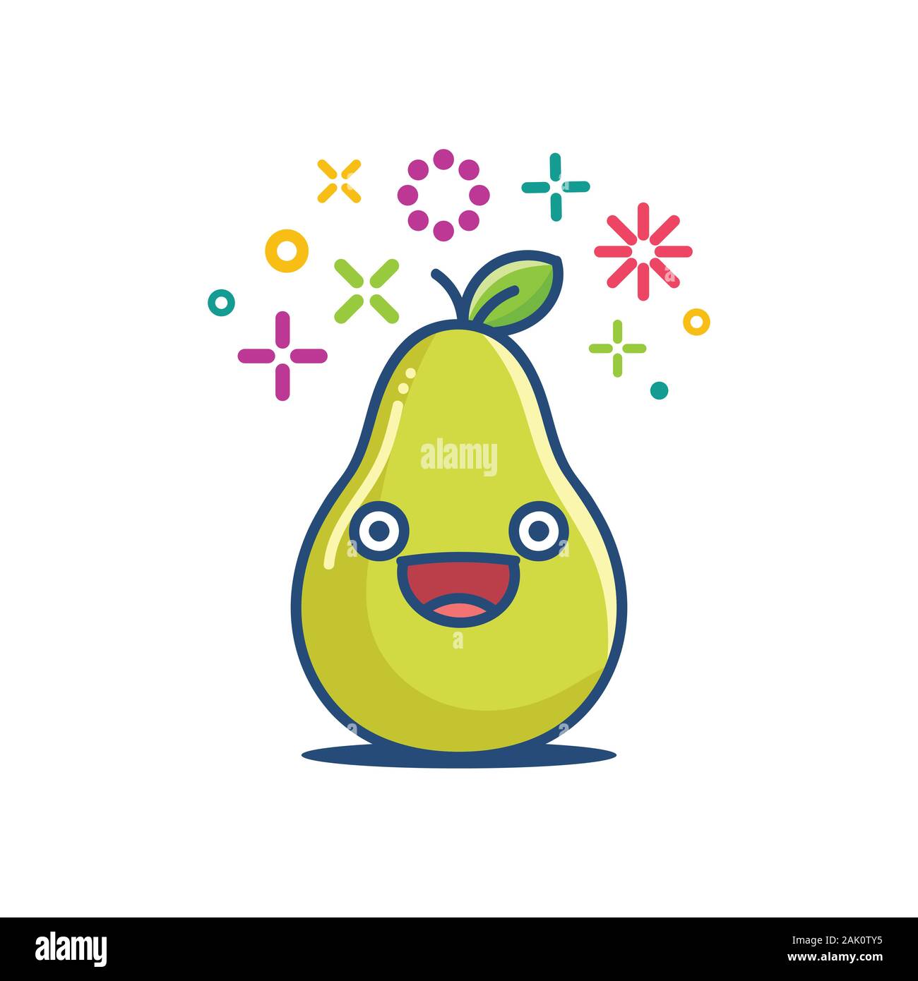 Pear Cartoon Cute