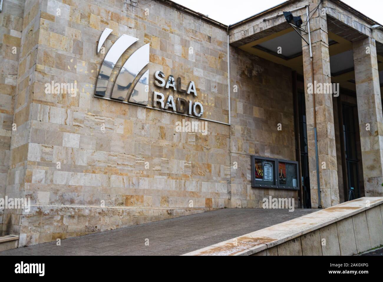 Radio Concert Hall (Sala Radio) in Bucharest, Romania, 2020 Stock Photo ...