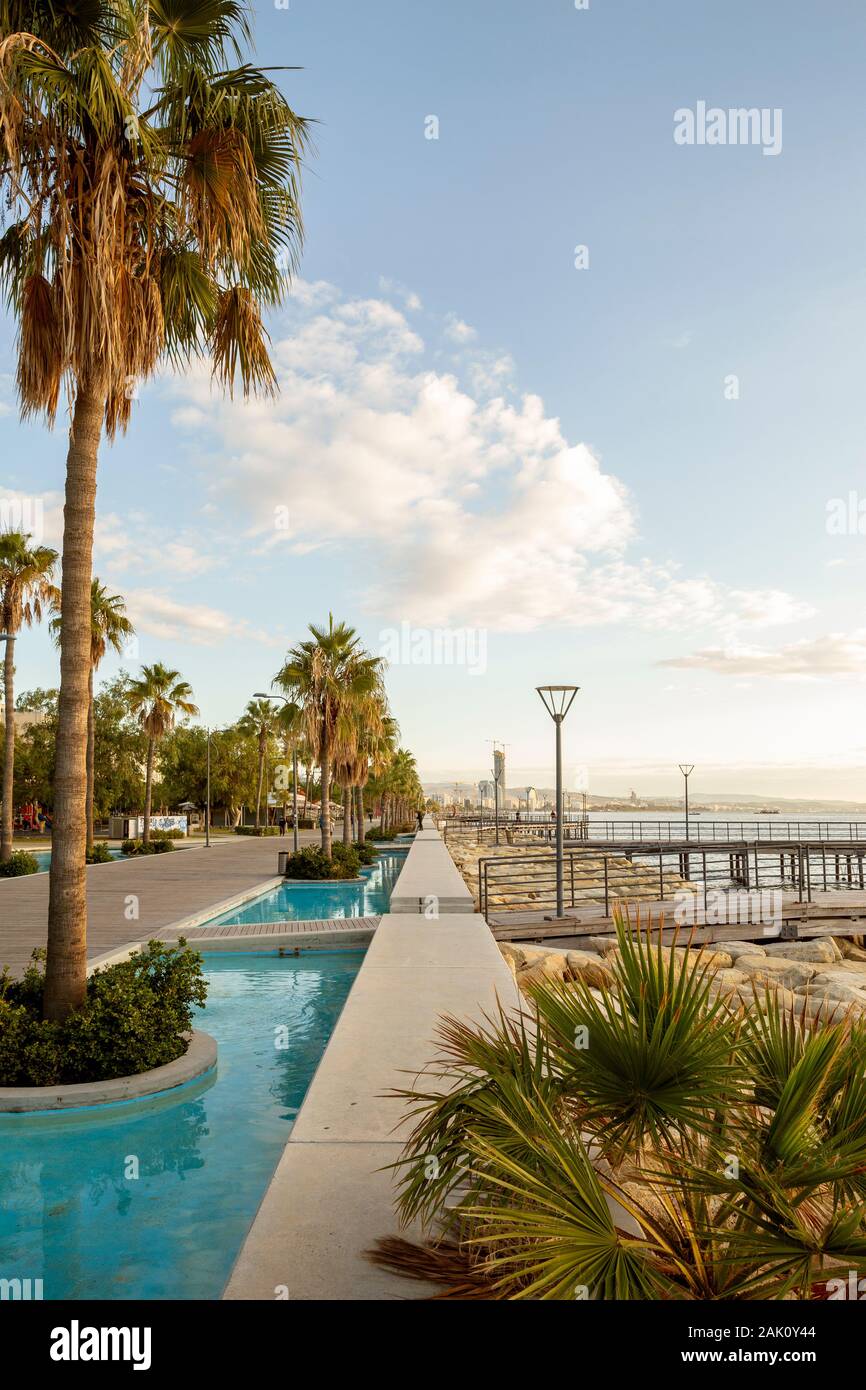 Cyprus limassol promenade hi-res stock photography and images - Alamy