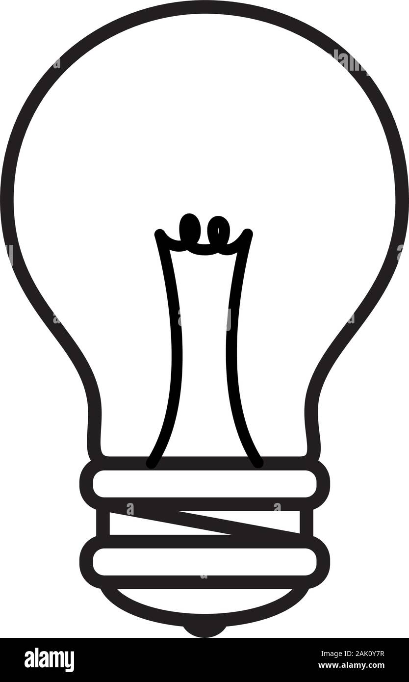 light bulb pop art style icon Stock Vector Image & Art - Alamy