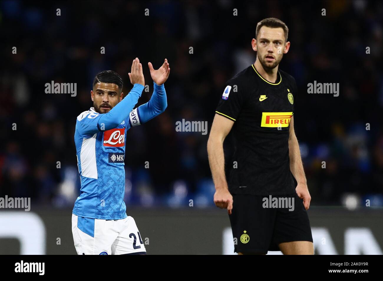 6th January 2020; Stadio San Paolo, Naples, Campania, Italy; Serie A ...
