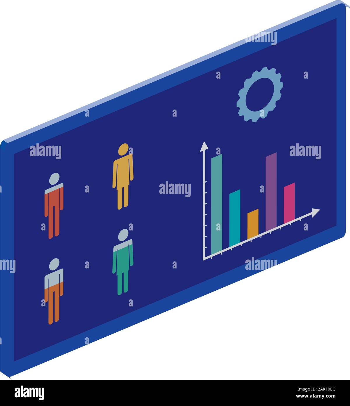 infographic graphics report isolated icon Stock Vector Image & Art - Alamy
