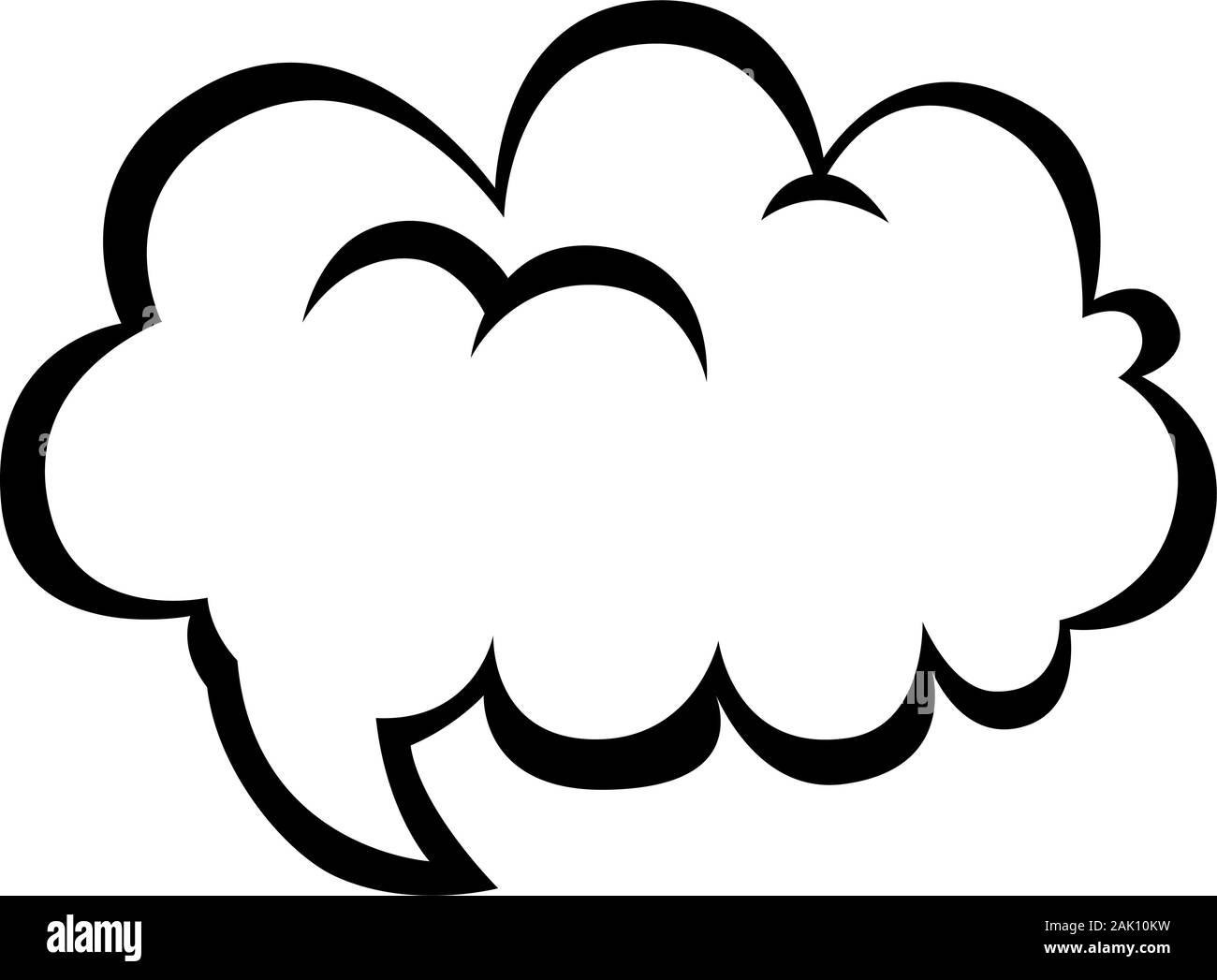 speech bubble pop art style Stock Vector Image & Art - Alamy