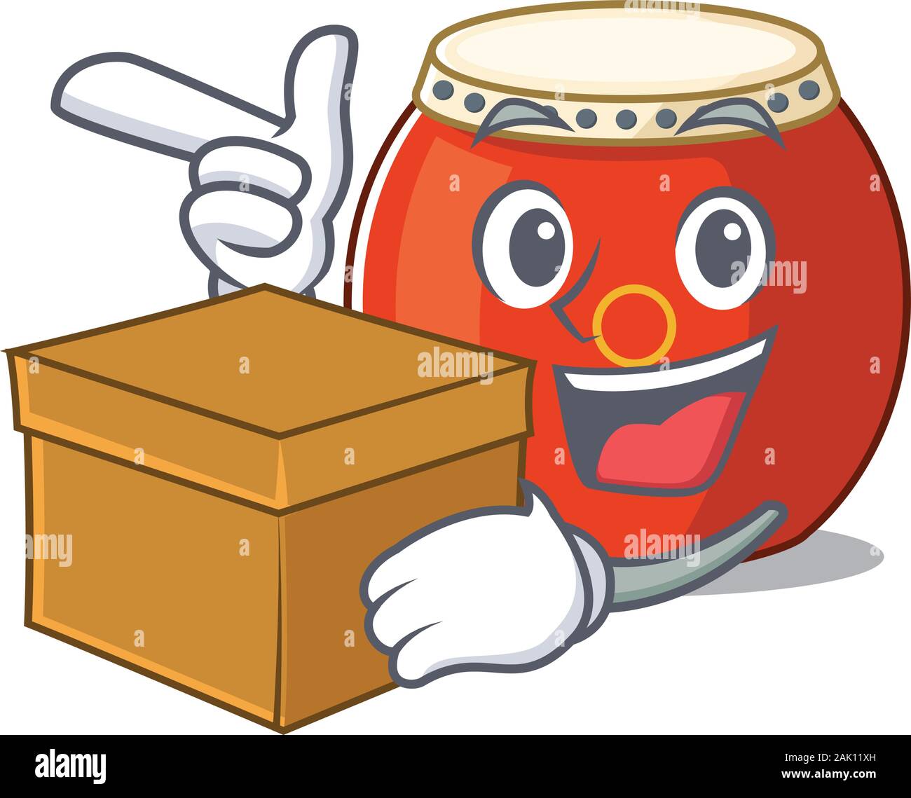 Heritage post box Stock Vector Images - Alamy