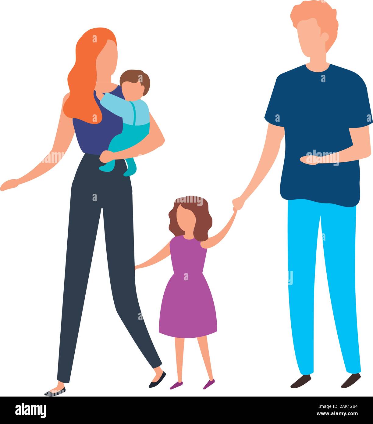 parents with sons avatar characters Stock Vector Image & Art - Alamy