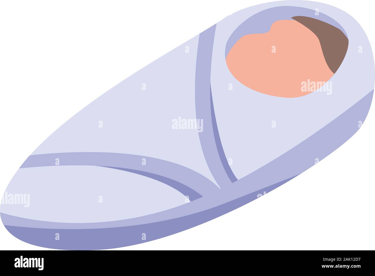 Newborn baby icon, isometric style Stock Vector Image & Art - Alamy
