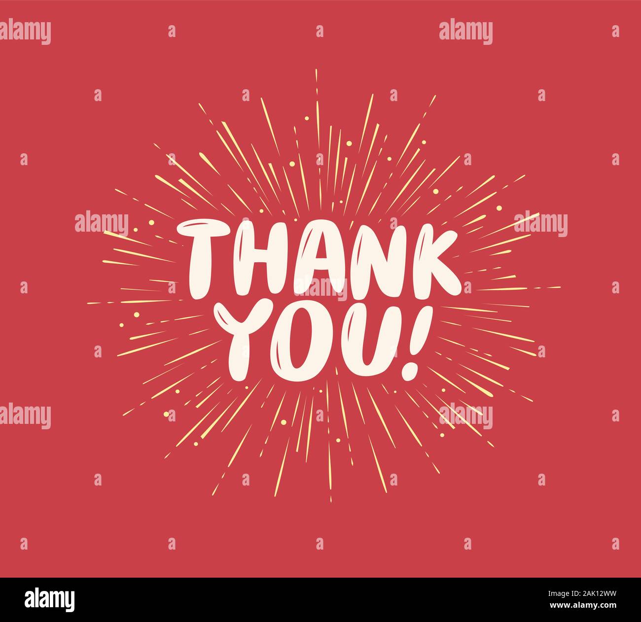 Thank hand drawn thanksgiving Stock Vector Images - Alamy